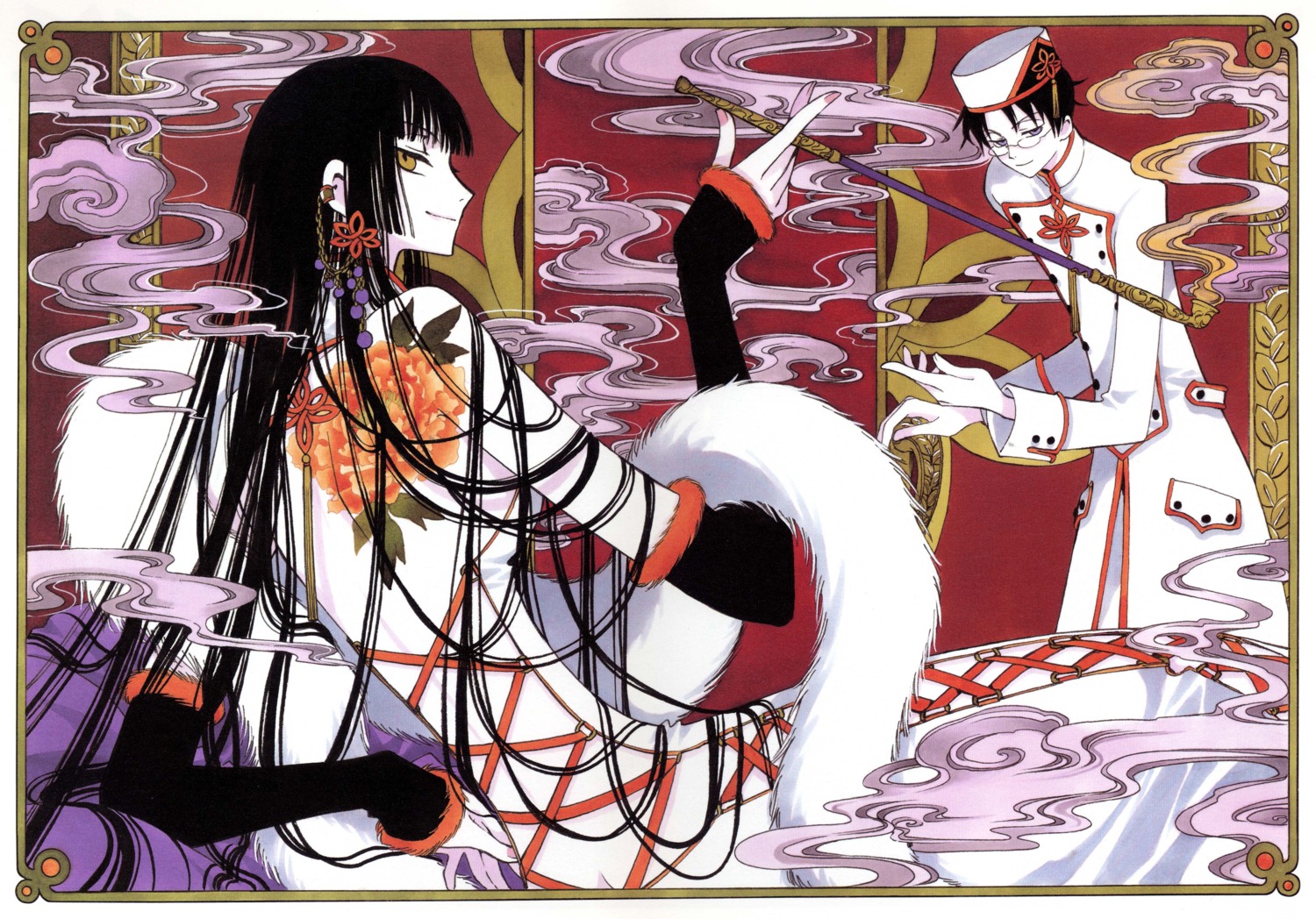 clamp xxxholic ichihara yuuko watanuki kimihiro | #23531 | yande.re